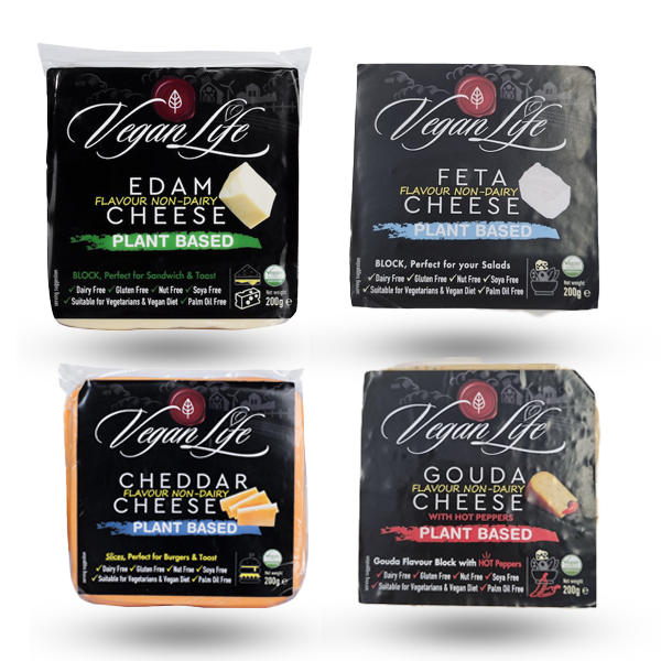 Vegan Life Mixed Cheese Block Bundle – Vegan Life Australia